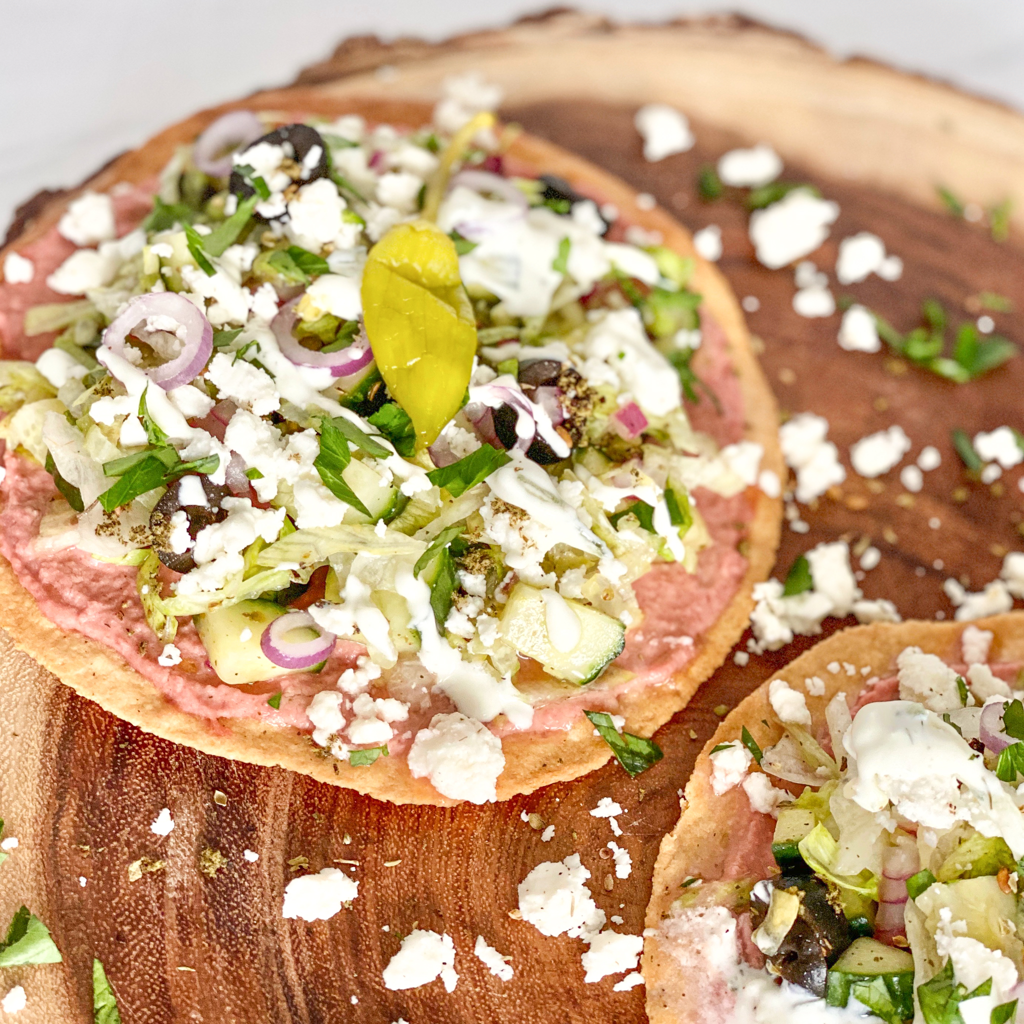 Mediterranean Tostadas – RAVS KITCHEN